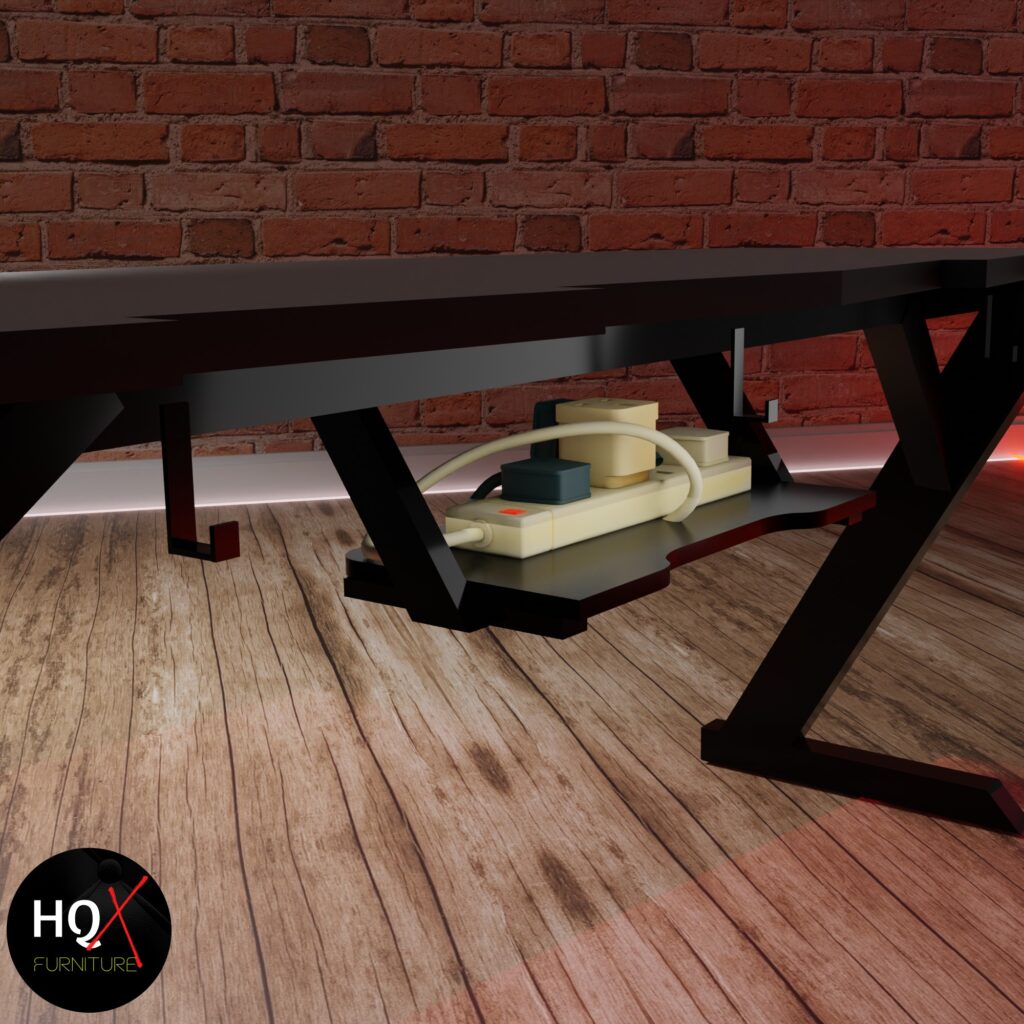 Cable Management Tray - Extension Support for Wires - HQX Furniture